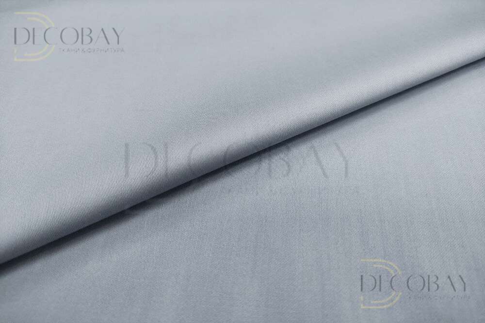 Сатин мерсеризованный 240 см, N47 серо-голубого цветаа - купить в интернет-магазине DecoBay в ...
