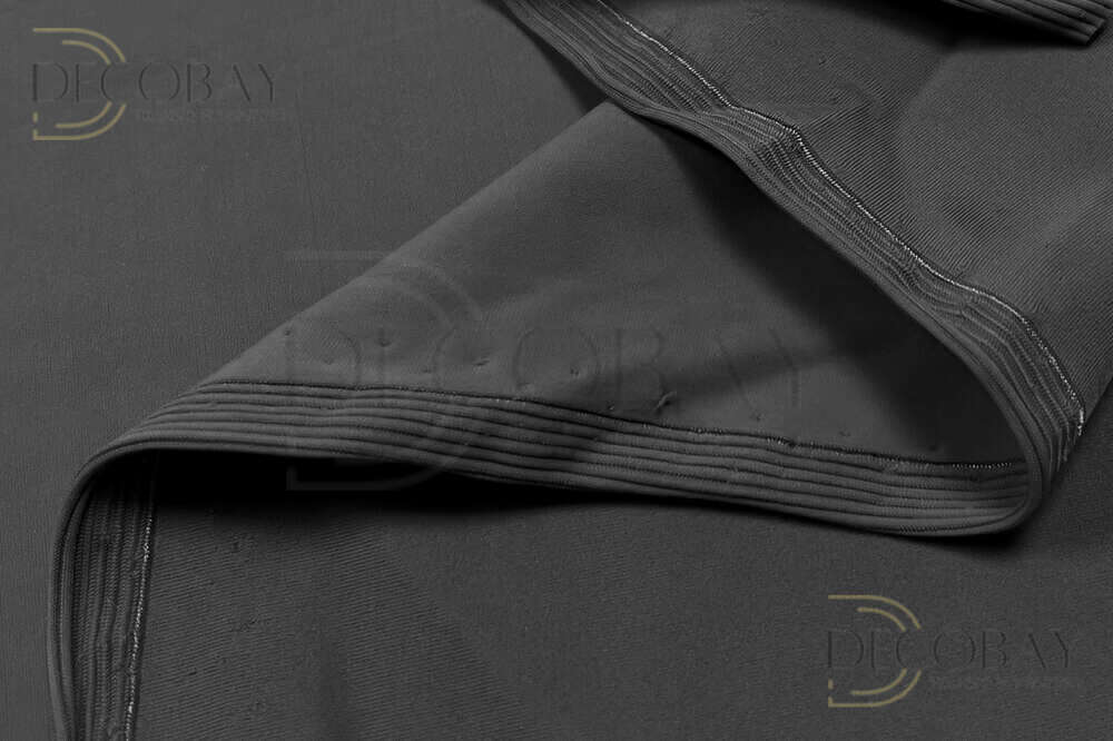 Ткань Матовый бифлекс Natrix, темно-серый, 220 гр/м2 - купить в интернет-магазине DecoBay с ...